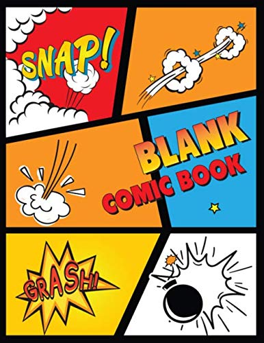 Blank Comic Book: Create Your Own Comics, Comic Book Strip Templates ...