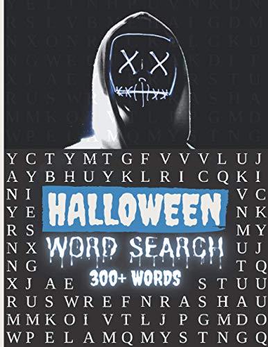 HALLOWEEN WORD SEARCH 300+ WORDS: Activity Book Large Print Word Search ...
