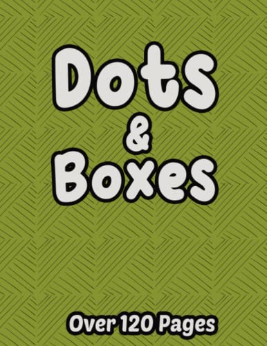 Dots & Boxes - Over 120 Pages: Dots and Boxes game with a score, A ...