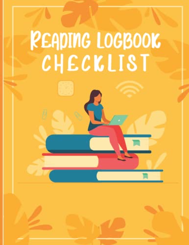 Reading Logbook Checklist: Record Book For Daily Book Reader ...
