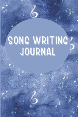 Songwriting Journal: Songwriting Planner: Songwriting Notebook: Song ...