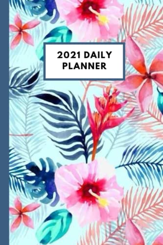 2021 Daily Planner: one page per day - Daily Planner With Space for ...