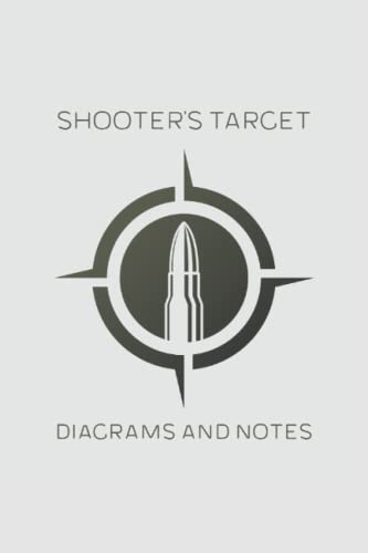 Shooter's Target Diagrams and Notes: Range Shooting Notes Book with ...