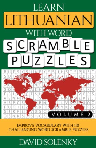 Learn Lithuanian with Word Scramble Puzzles Volume 2: Learn Lithuanian ...