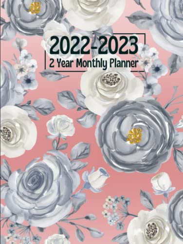 2022-2023 2 Year Monthly Planner: 24 Months Two Year Monthly planner ...