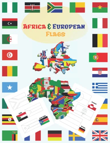 Africa & European Flags: A great geography gift for kids and adults to ...