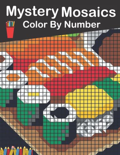 Mystery Color By Number For Adult: Pixel Art For Adults and Kids with ...
