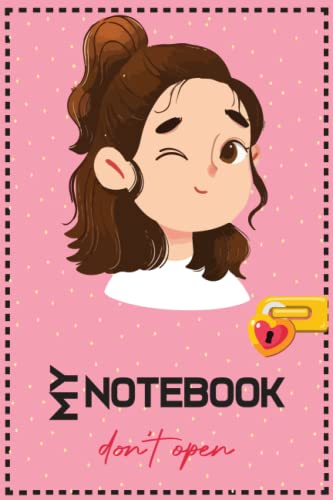 my notebook don't open: cute notebook record memory for women and girls ...