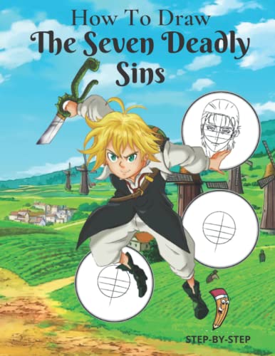 How to draw the the seven deadly sins : Step-by-step instructions for ...
