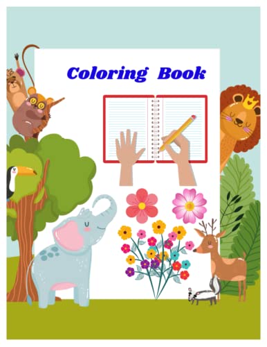 Coloring Book: Coloring pages, simple picture coloring books for ...