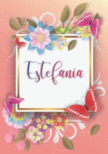 Estefanía: Cuaderno de notas A5 | Nombre personalizado Estefanía ...