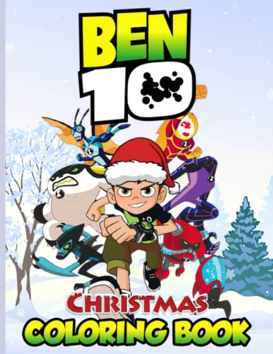 Ben 10 Christmas Coloring Book: Wonderful An Adult Coloring Book Ben 10 ...