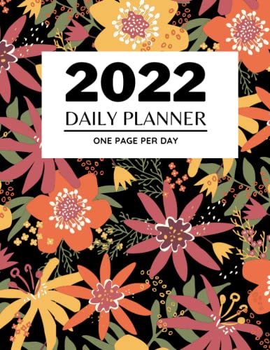 Daily Planner 2022 - One Page Per Day: 2022 Appointment Calendars ...