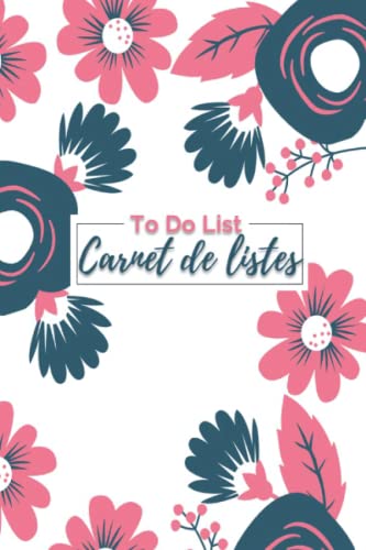To Do List Carnet de listes: To do list, Carnet de listes ...