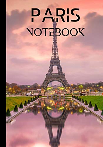Paris notebook: French writing journal - souvenir of trips to France ...