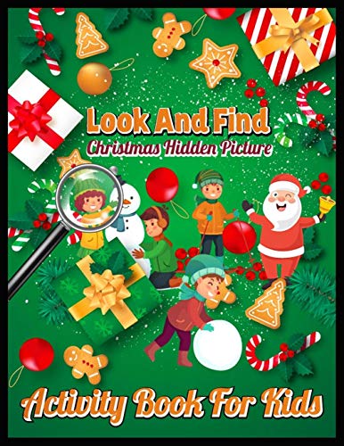 Look And Find Christmas Hidden Picture Activity Book for Kids ...