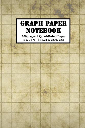 Graph Paper Notebook: 200 pages (100 sheets) 5x5 Composition Grid ...
