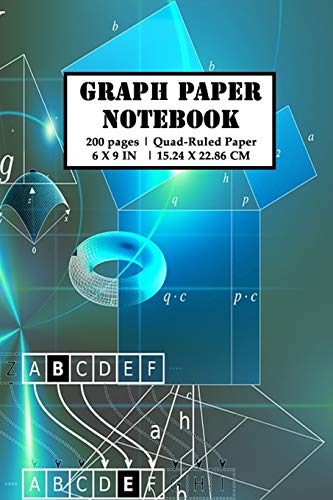 Graph Paper Notebook: 200 pages (100 sheets) 5x5 Composition Grid ...