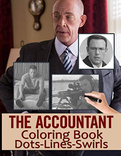 The Accountant Dots Lines Swirls Coloring Book: Special New Kind Dots ...