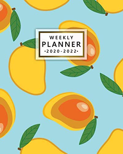 2020-2022 Weekly Planner: Funky Mango 3 Year Daily Planner & Organizer ...