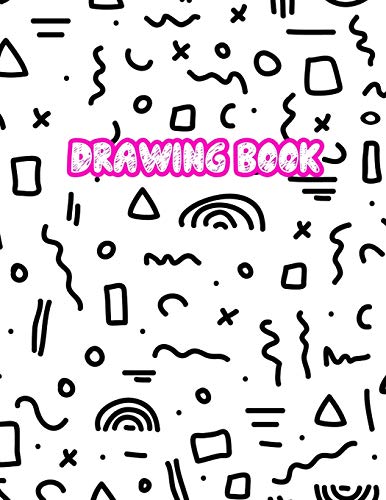 Drawing Book: 8.5" X 11", Personalized Artist Sketchbook: 110 pages ...