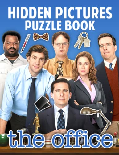 The Office Hidden Pictures Puzzle Book: Check How Sharp Your Eyes Are ...