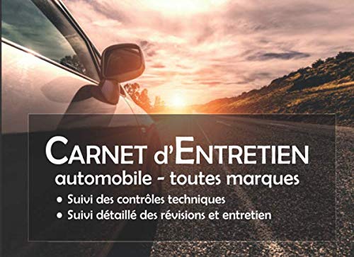 Carnet d'entretien Automobile: Carnet de bord voiture | Suivi contrôles ...