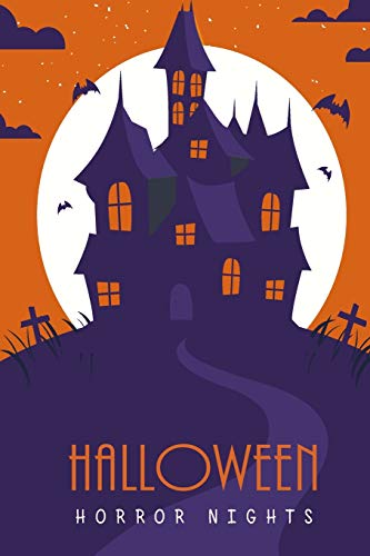 Halloween Horror Nights: 6"x9" College Ruled Lined Paper, Composition ...