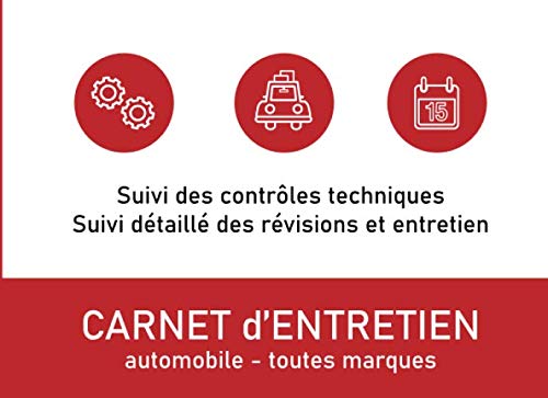Carnet d'entretien Automobile: Carnet de bord voiture | Suivi contrôles ...