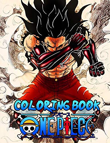 One Piece Coloring Book: This book makes a perfect gift for your friend ...