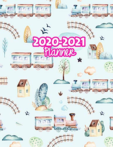 2020-2021 Planner: Two Year Calendar Organizer and Goal Journal ...