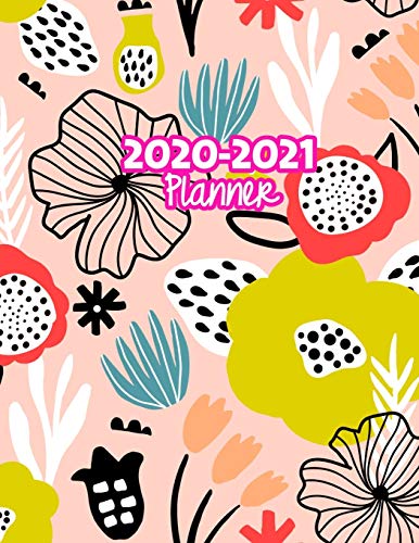 2020-2021 Planner: Two Year Calendar Organizer and Goal Journal ...