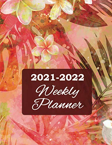 2021-2022 Weekly Planner Large: Two Year 24 months, To-Do-List Academic ...