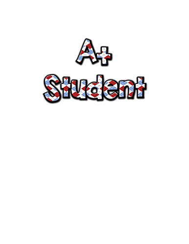 A+ Student: Amazing A Plus Student Blank Sketchbook to Draw and Paint ...