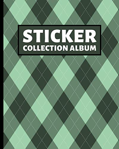 Sticker Collection Album: Sticker Collecting Book With Blank Pages by ...