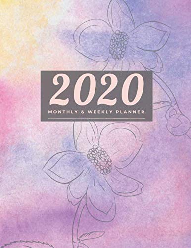 2020 Monthly Weekly Planner: Jan. 2020 - Dec. 2020:Daily Monthly Weekly ...