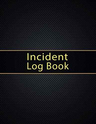Accident and Incident Log Book: Accident & Incident Record Book Health ...