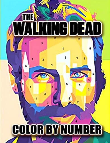 The Walking Dead Color By Number: High-Quality Designs Of All Favorite ...