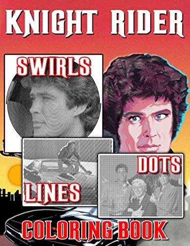 Knight Rider Dots Lines Swirls Coloring Book: Activity Diagonal Line ...