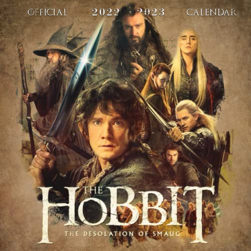 The Hobbit Calendar 2022-2023: The Hobbit OFFICIAL Calendar 2022, TV ...