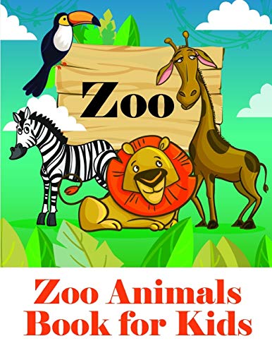Zoo Animals Book for Kids: Baby Animals and Pets Coloring Pages for ...