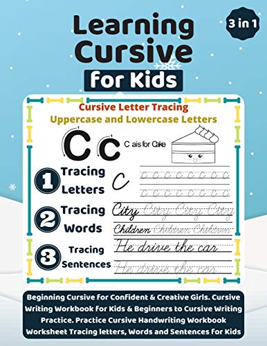 Learning Cursive for Kids: Beginning Cursive for Confident & Creative ...