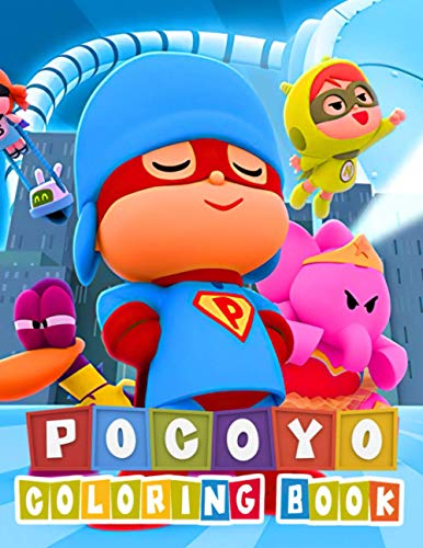 Pocoyo Coloring Book: A Fascinating Coloring Book For Kids All Ages To ...