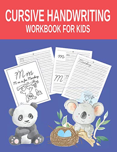 Cursive Handwriting Workbook for Kids: Learn to Write Cursive Letters ...