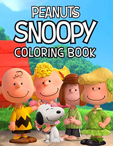 Peanuts Snoopy Coloring Book: Easy Coloring Book For Fans Of Family Guy ...