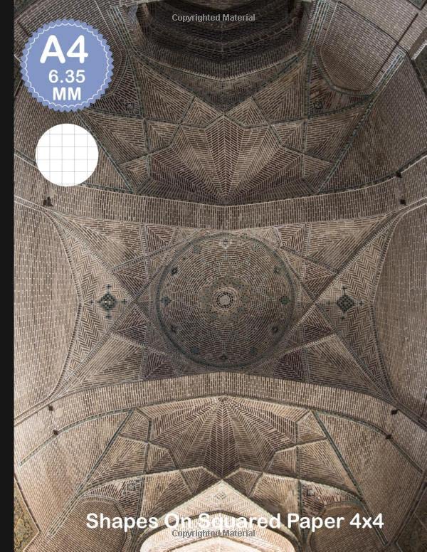 Shapes On Squared Paper: Each side measures 6.3 mm – 4x4: A4 Graphical ...