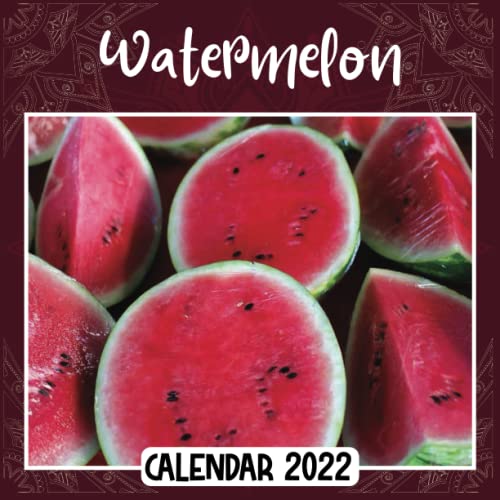 Watermelon 2022 Calendar: Watermelon mini calendar 2022 2023 ...