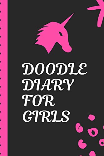 Doodle Diary For Girls: Notebook | Doodles | Draw | Sketch | Designer ...