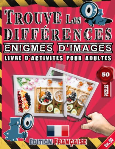 Trouve Les Différences : Énigmes D'images - Livre D’activites Pour ...