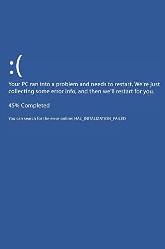 Your PC Ran Into A Problem And Needs To Restart: Blue Screen Bluescreen ...